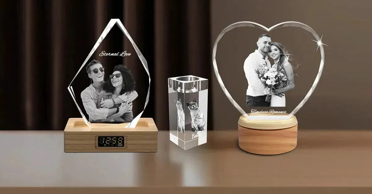 Shop Personalised 3D Crystal Photo Gifts in Australia | Crystify