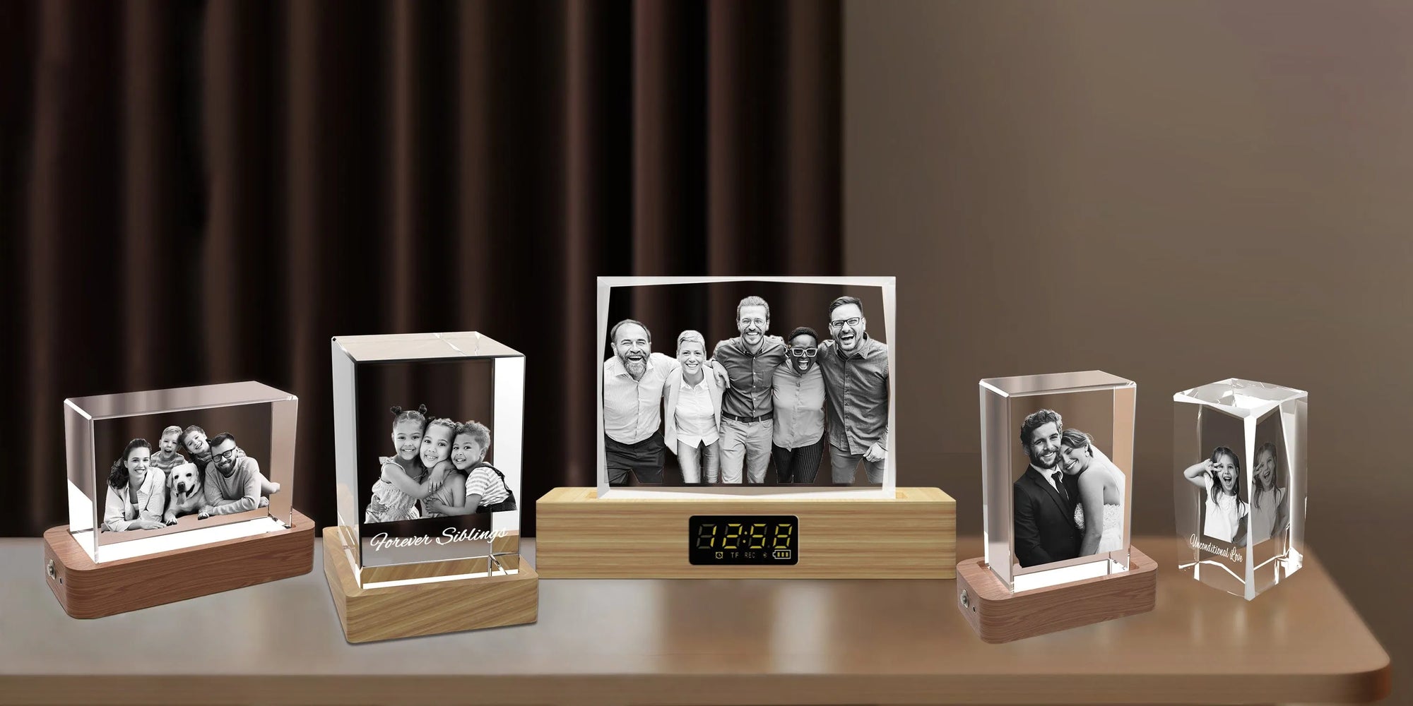 3D Crystal Photo Cube & Block – Unique & Eternal Personalised Gifts ...